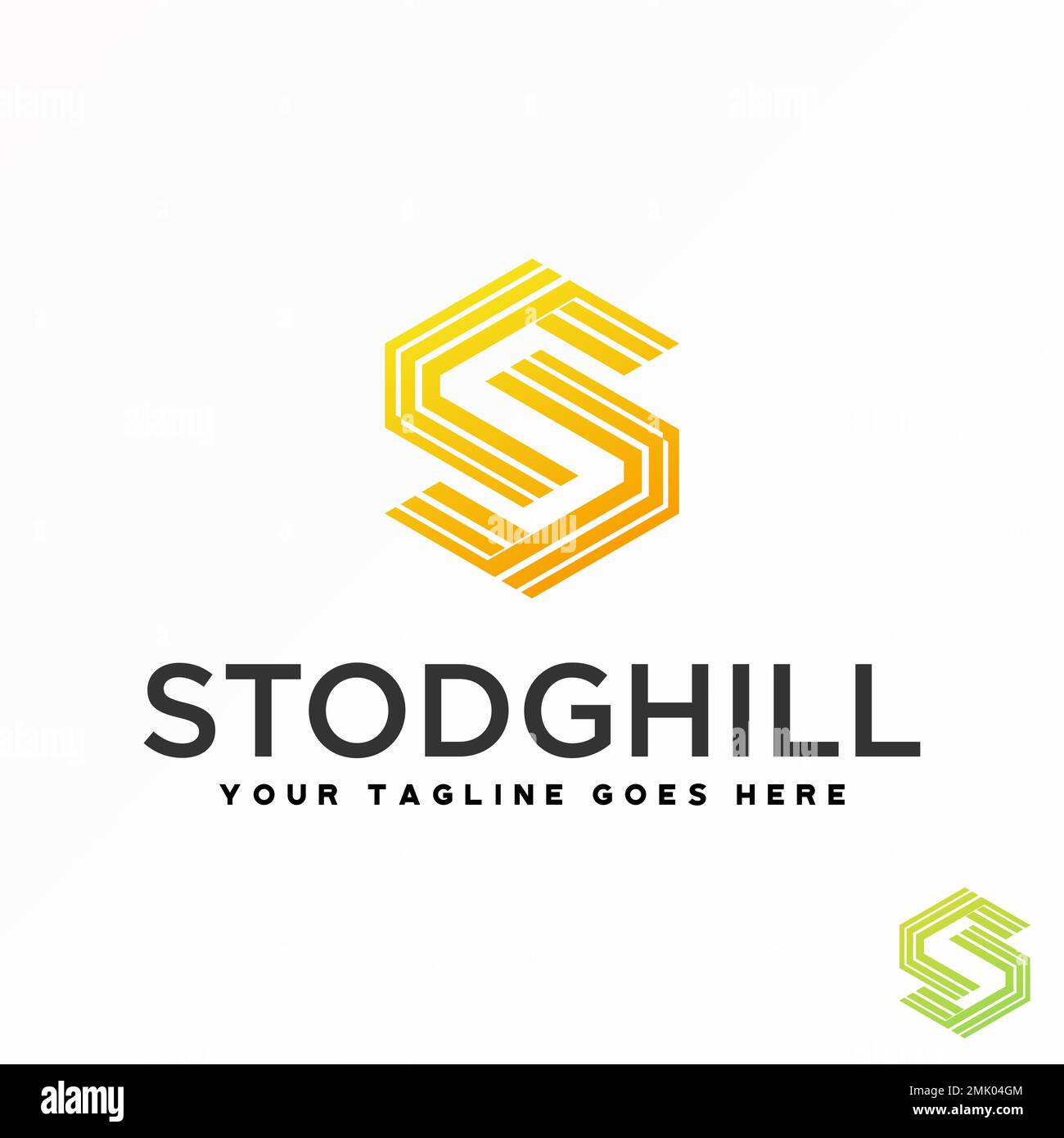 letter S font in triple line with flip position image graphic icon logo ...