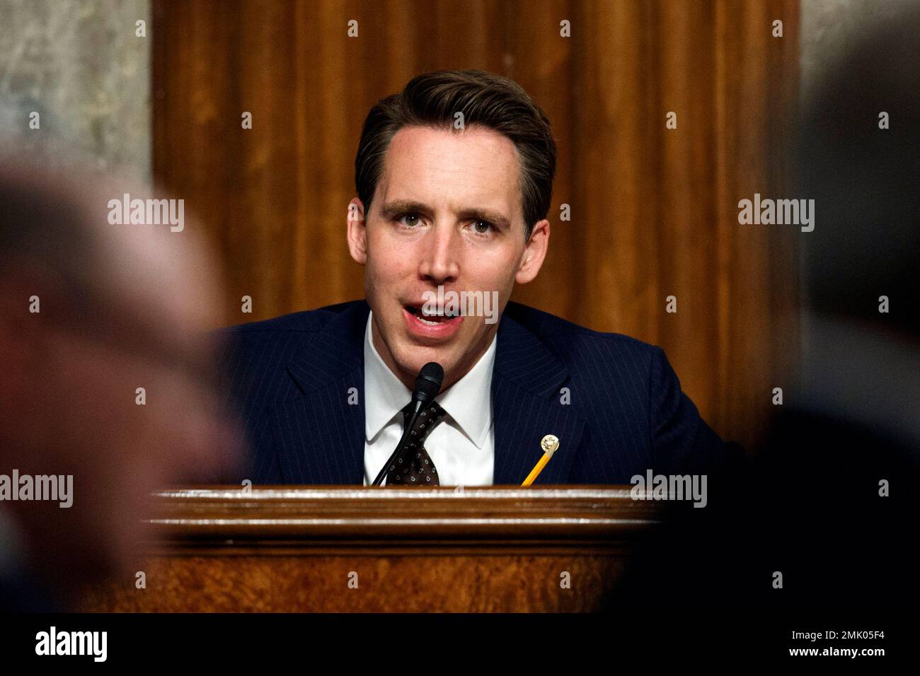 FILE - In this , Feb. 29, 2019 file photo, Senate Armed Services ...