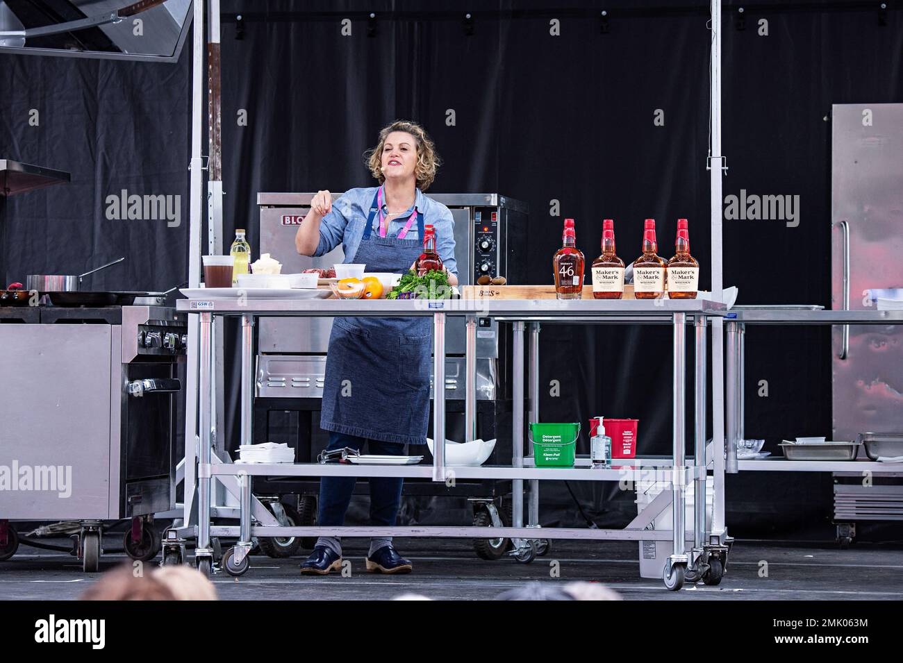 Chef Michelle Bernstein seen at KAABOO Texas at AT&T Stadium on ...