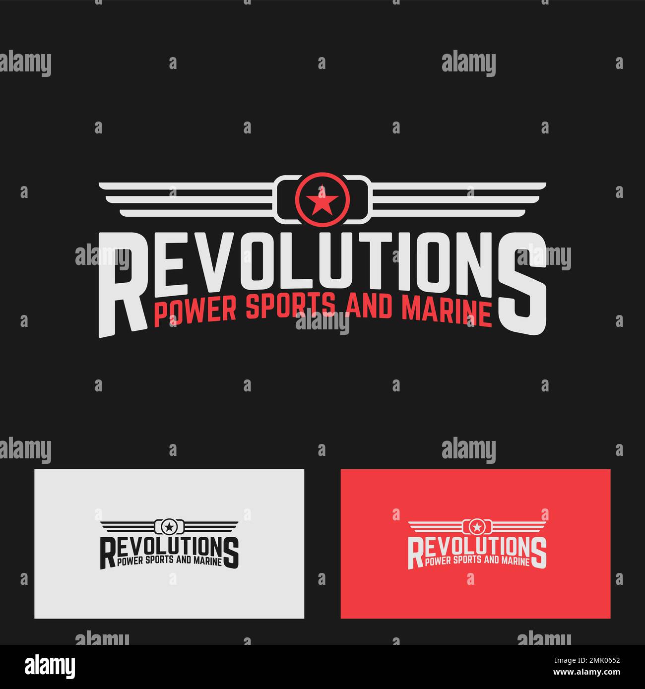 Modern vintage logo template, easy to create and suitable for companies ...