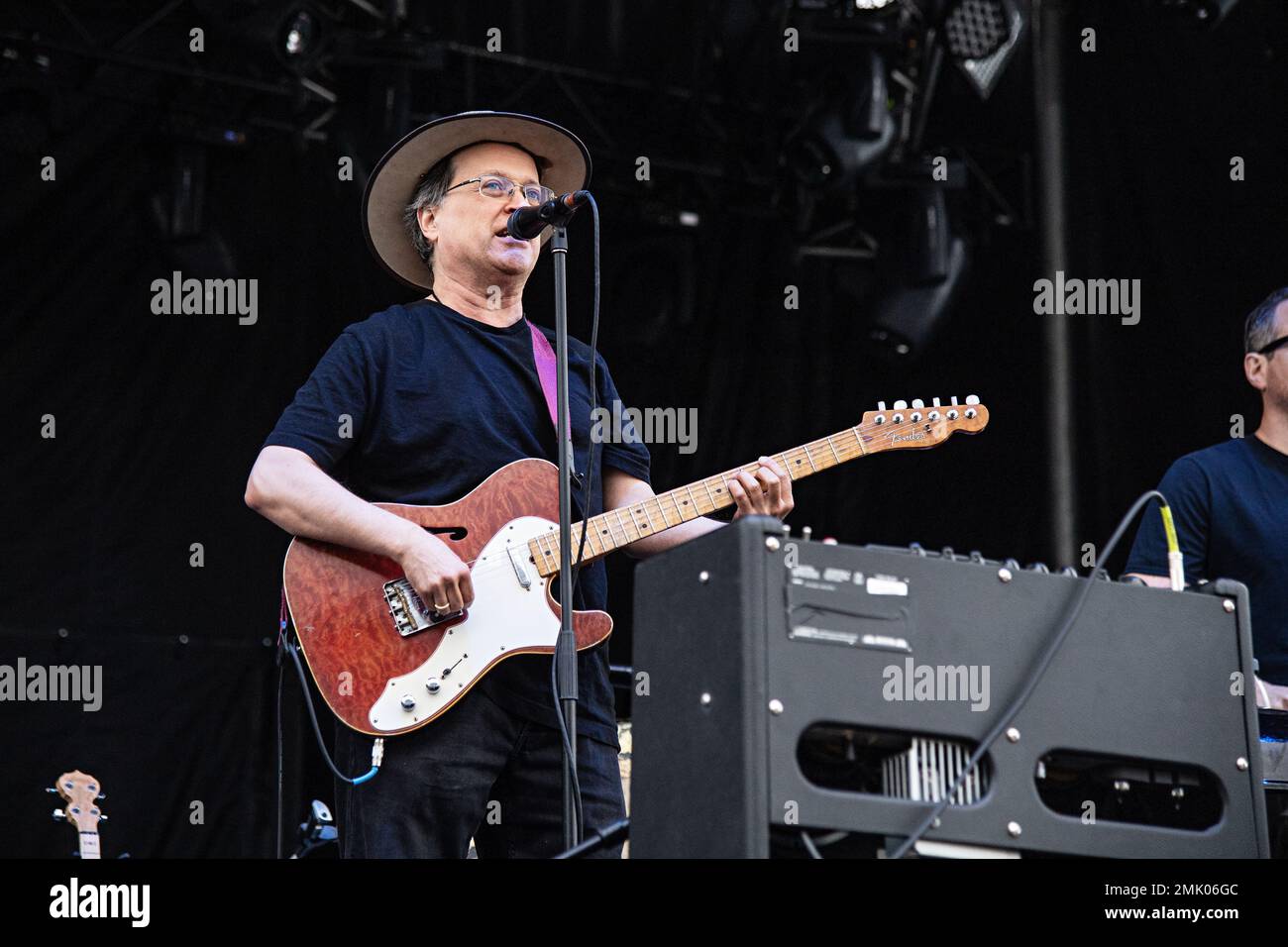 Gordon Gano of Violent Femmes seen at KAABOO Texas at AT&T Stadium on ...