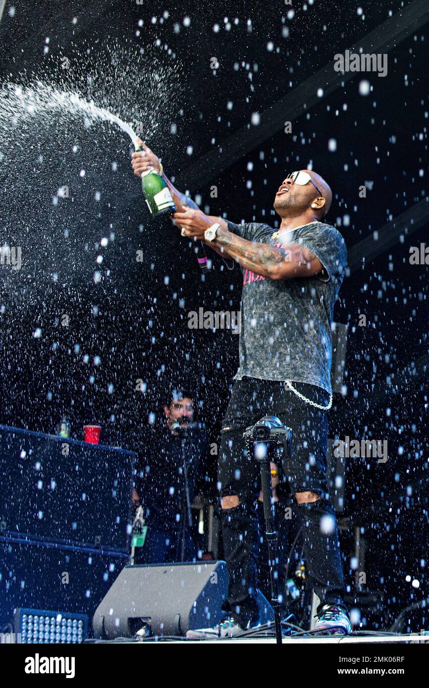 Flo Rida seen at KAABOO Texas at AT&T Stadium on Saturday, May 11, 2019 ...
