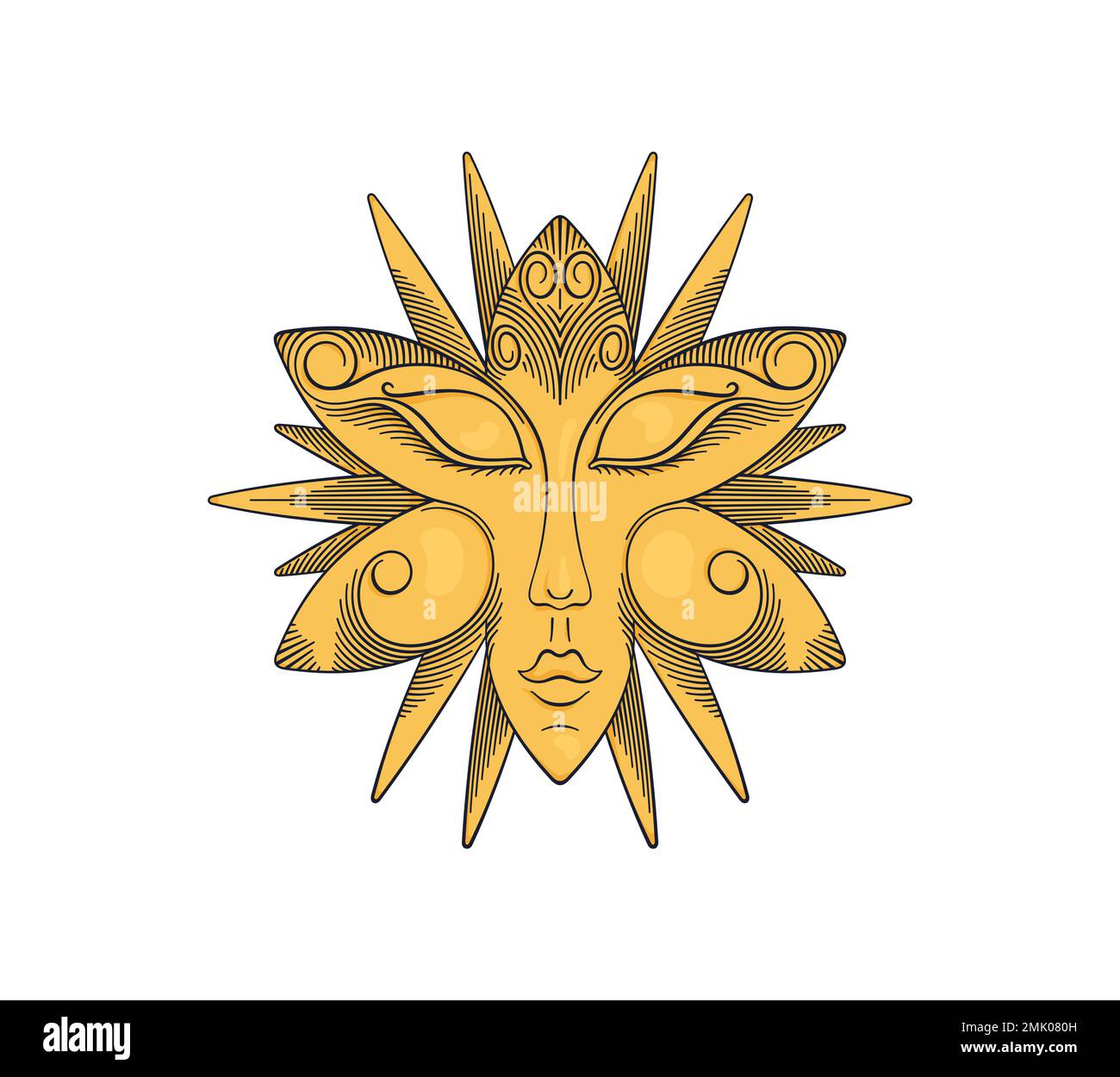 Engraving vintage celestial Stock Vector Images - Alamy