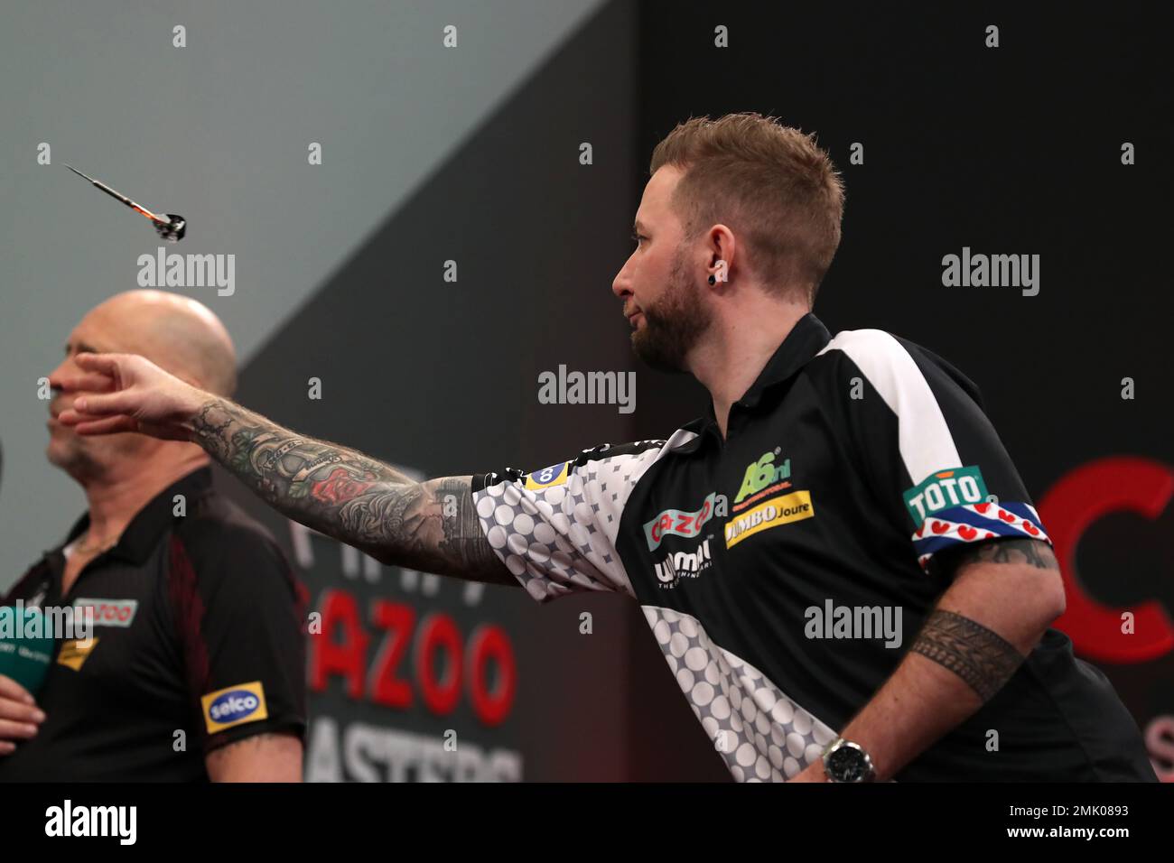 Marshall Arena, Milton Keynes, UK. 28th Jan, 2023. 2023 PDC Cazoo ...