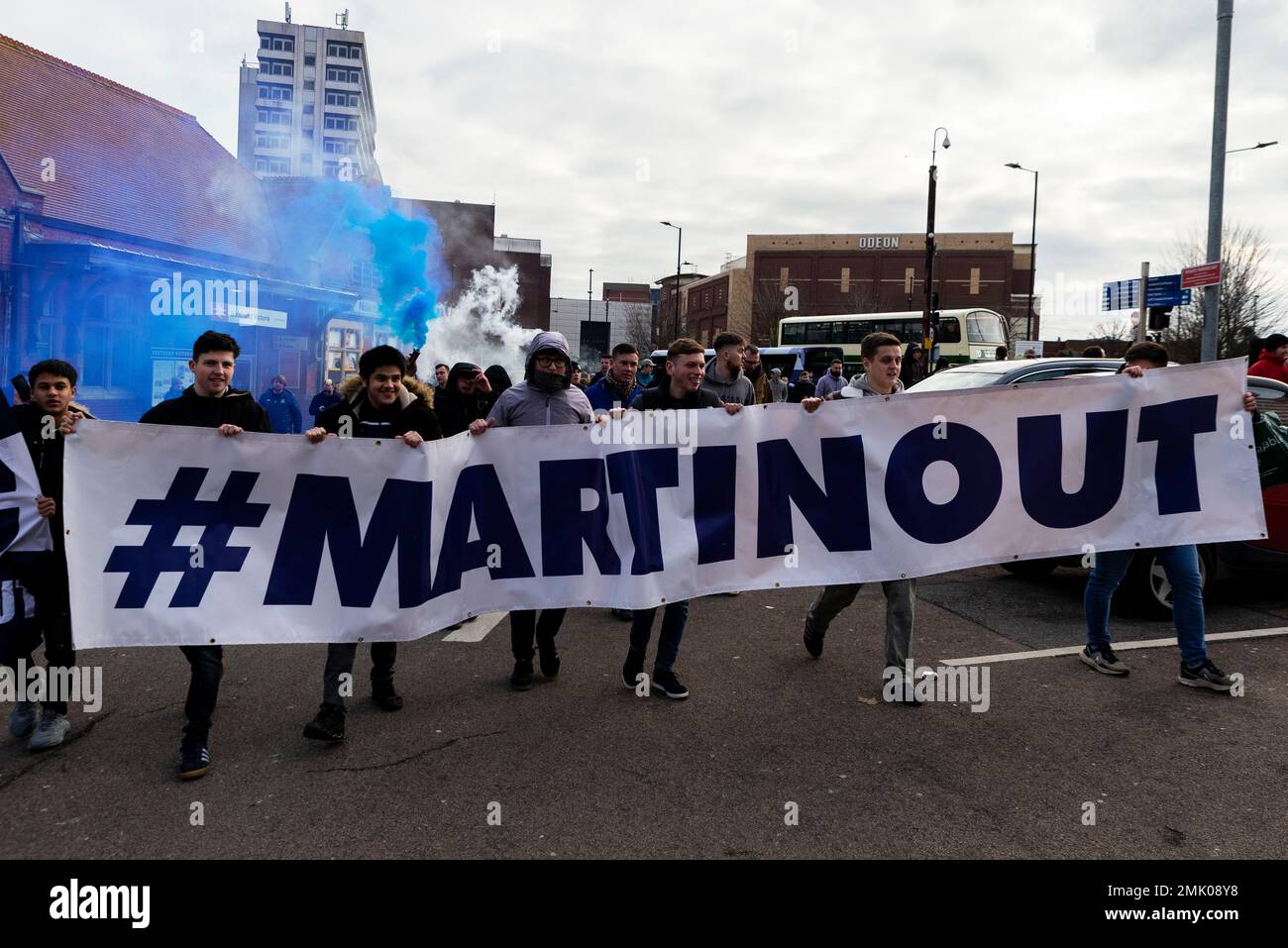 Southend on Sea, Essex, UK. 28th Jan, 2023. A protest is taking place ...