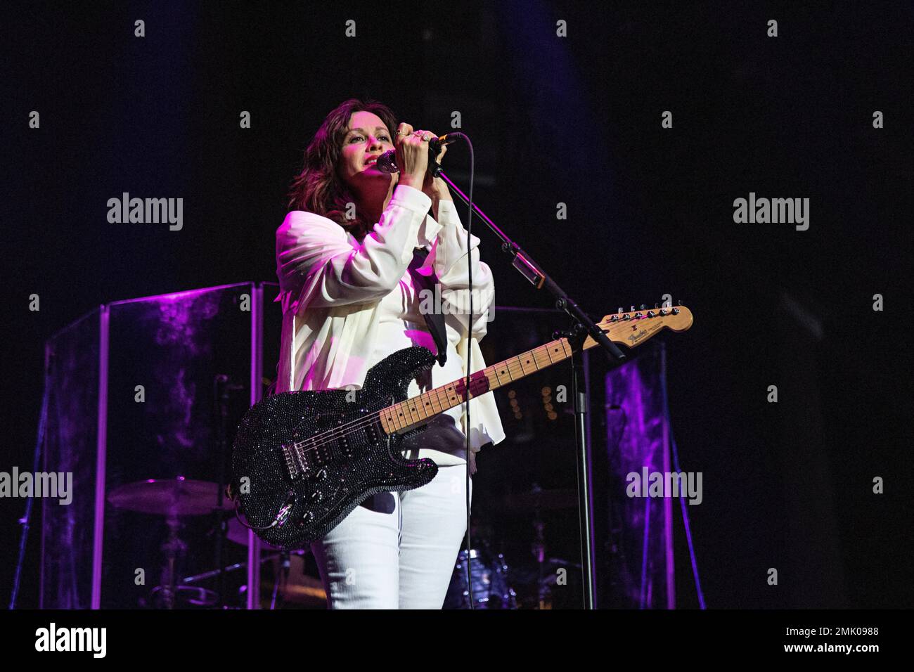Alanis Morissette seen at KAABOO Texas at AT&T Stadium on Friday, May ...