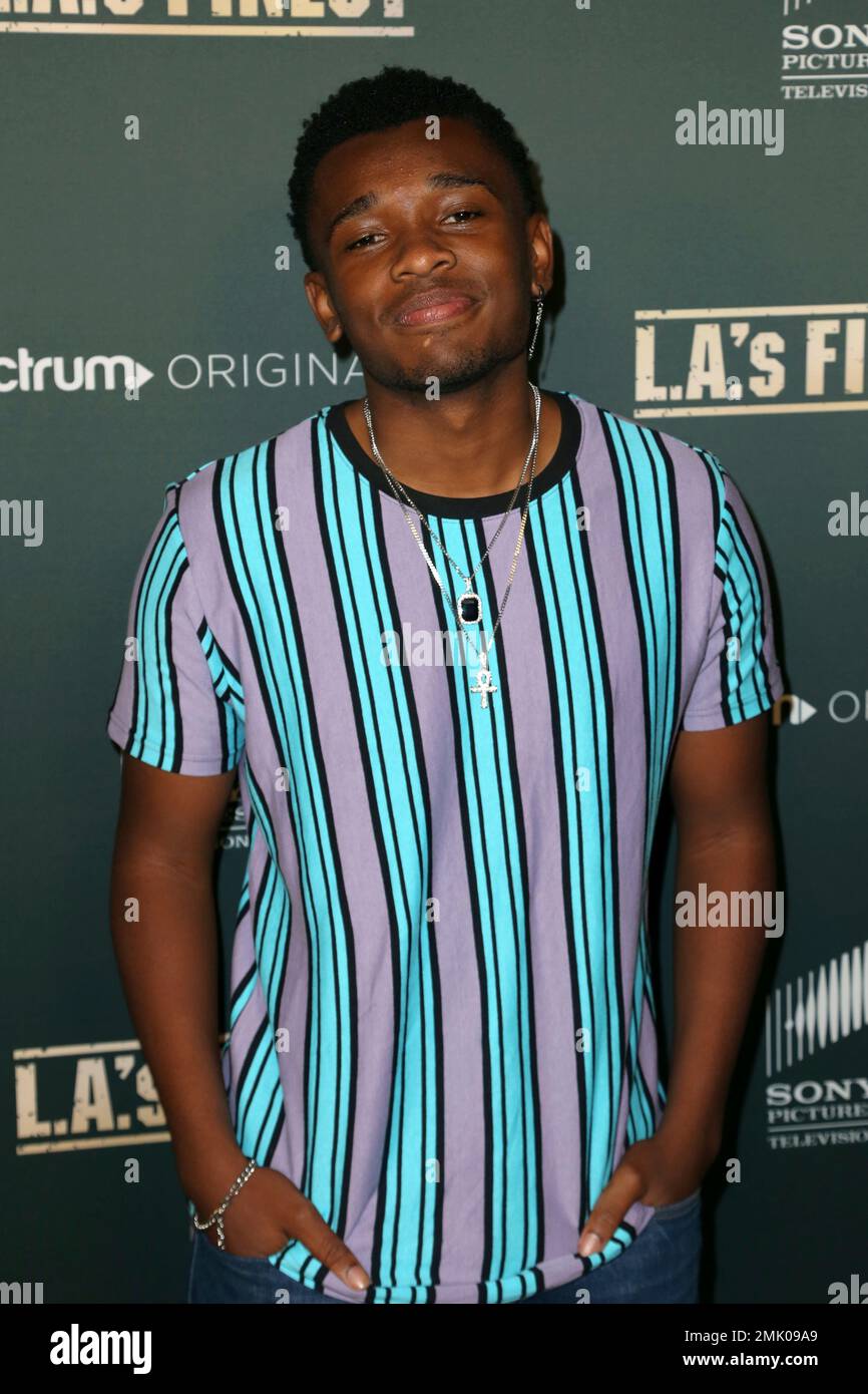 Curtis Harris arrives at the LA Premiere of "L.A.'s Finest" at the Sunset Tower Hotel on Friday ...