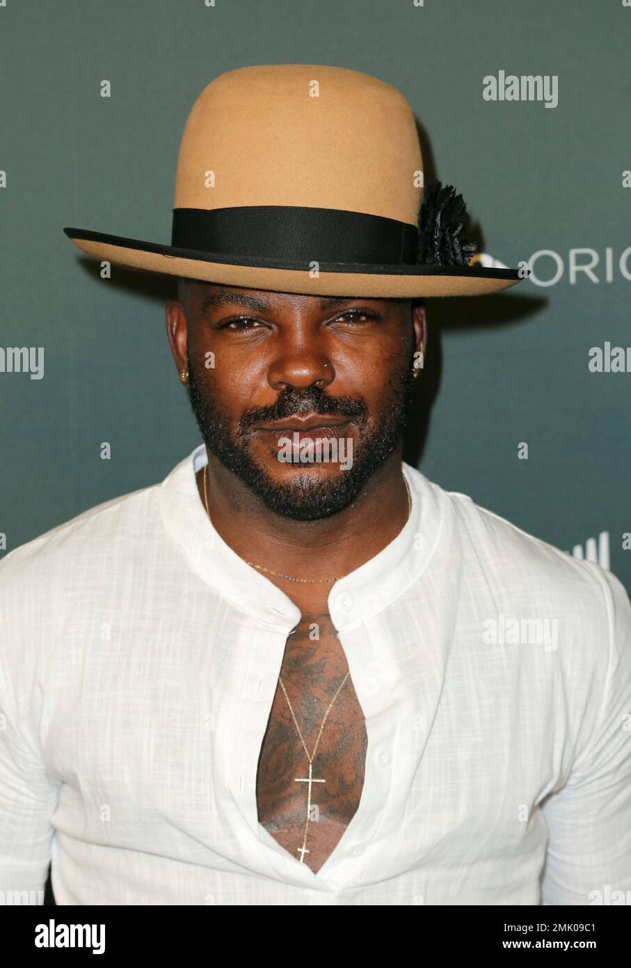 Larry Sims arrives at the LA Premiere of "L.A.'s Finest" at the Sunset ...