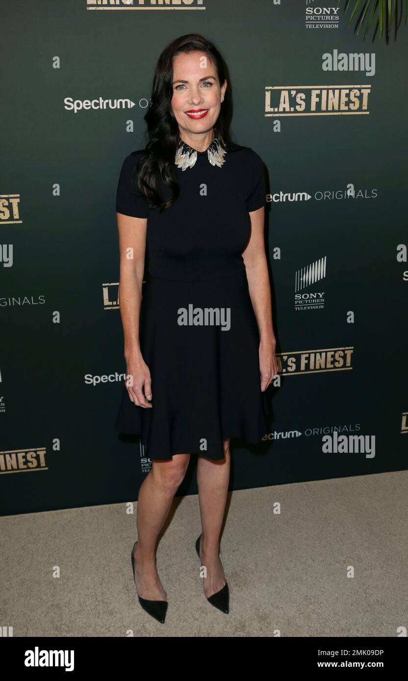 Head of Spectrum Originals Katherine Pope arrives at the LA Premiere of ...