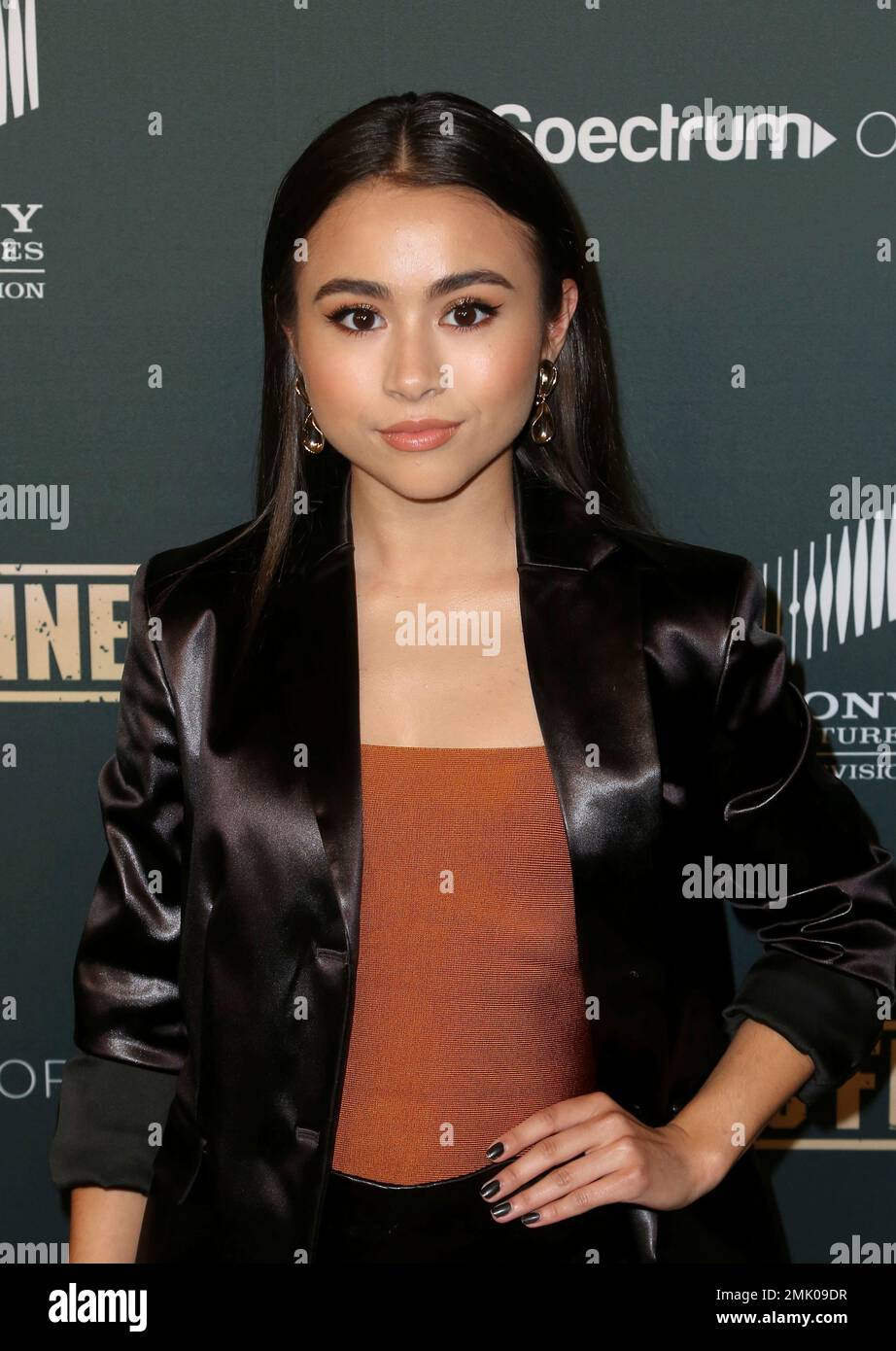 Ciara Riley Wilson arrives at the LA Premiere of "L.A.'s Finest" at the ...