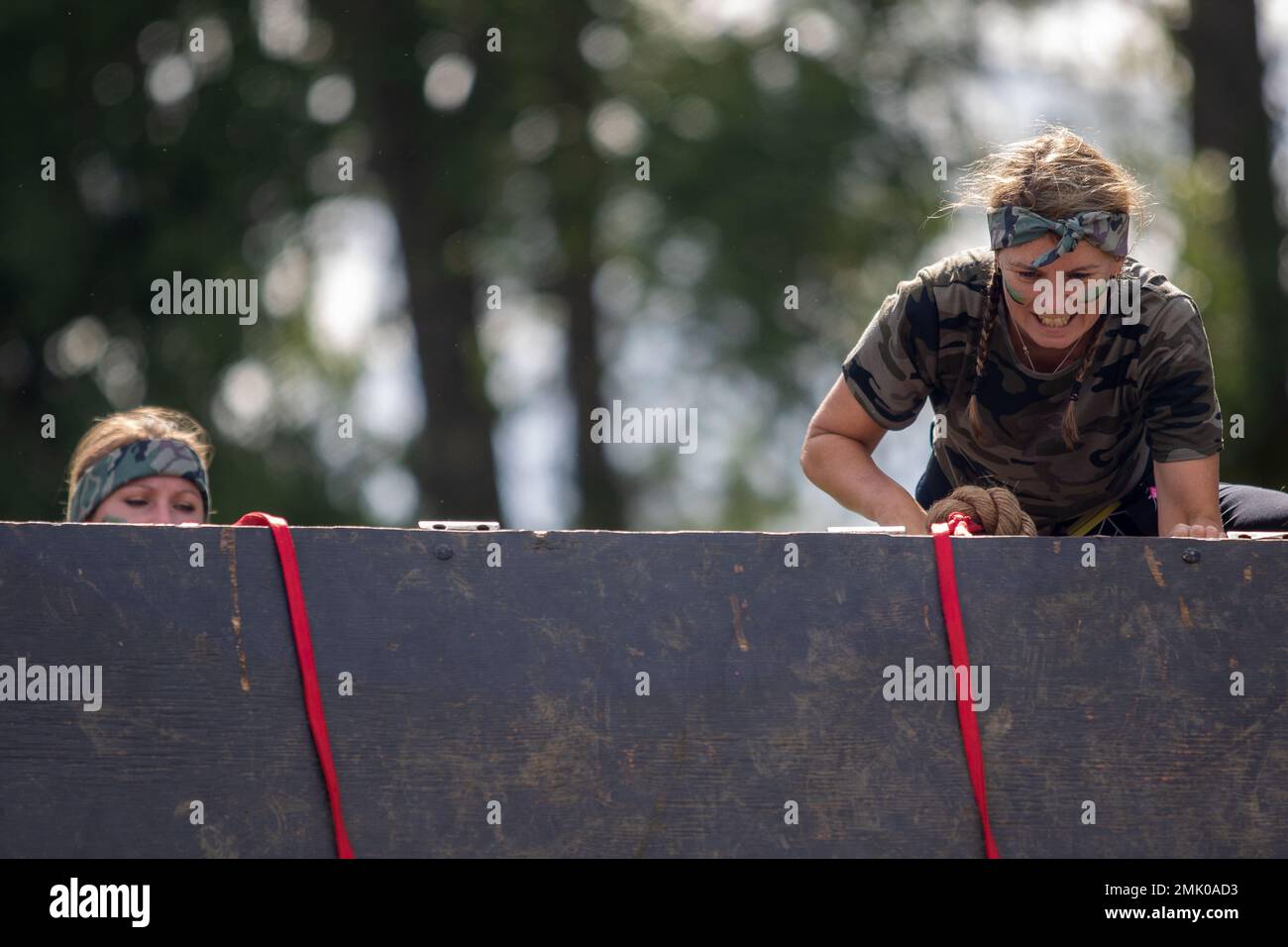 Zombie Evacuation where competitors hopefully complete an assault ...
