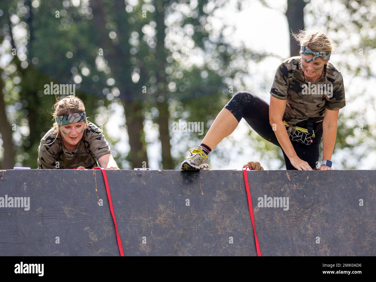 Zombie Evacuation where competitors hopefully complete an assault ...