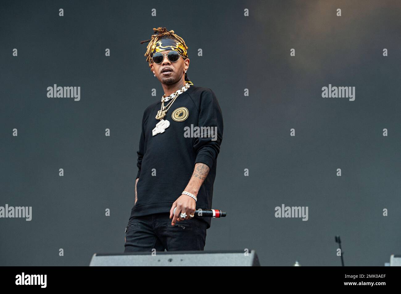 Lil Fate seen at KAABOO Texas at AT&T Stadium on Friday, May 10, 2019 ...