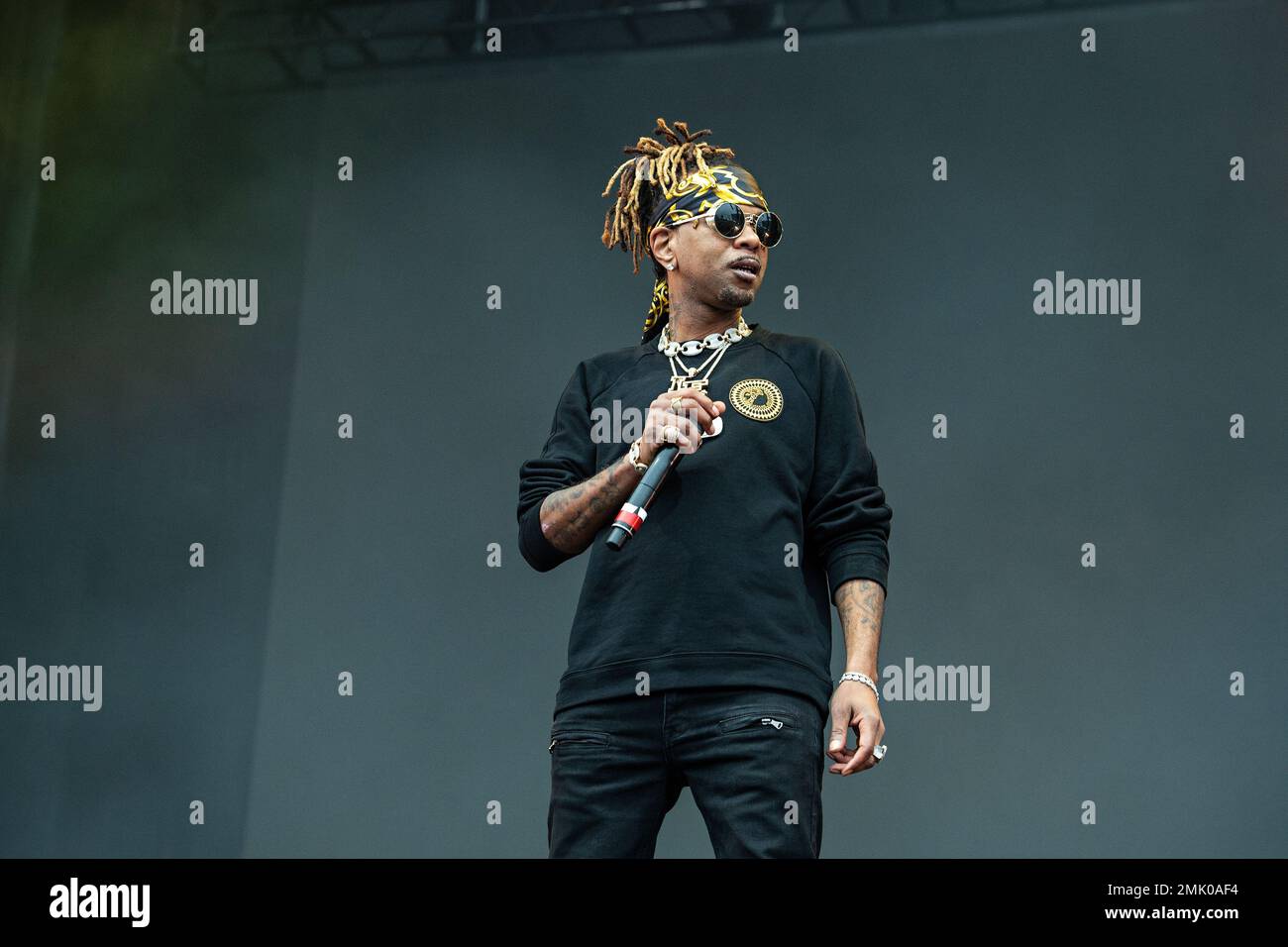 Lil Fate seen at KAABOO Texas at AT&T Stadium on Friday, May 10, 2019 ...