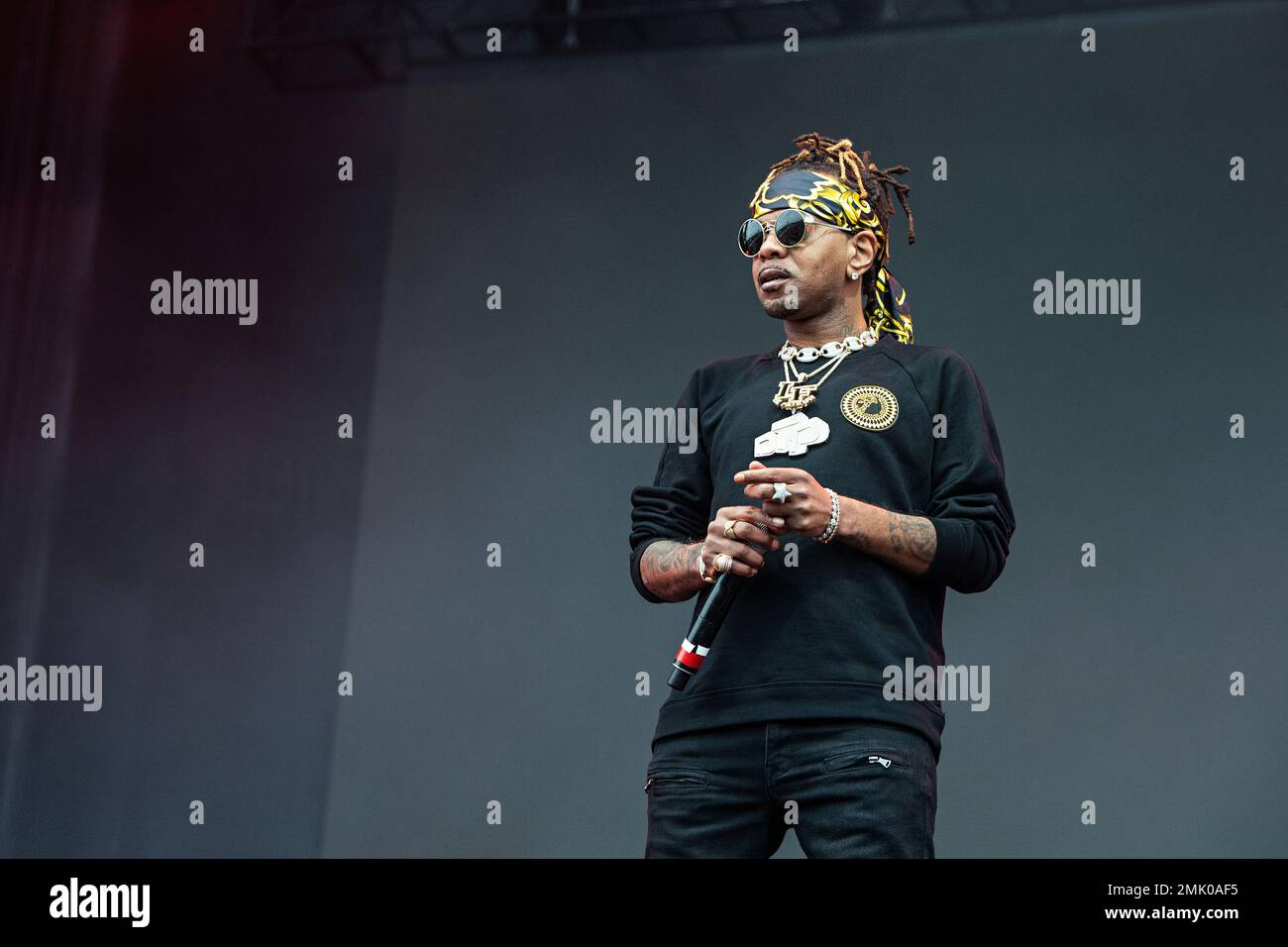 Lil Fate seen at KAABOO Texas at AT&T Stadium on Friday, May 10, 2019 ...