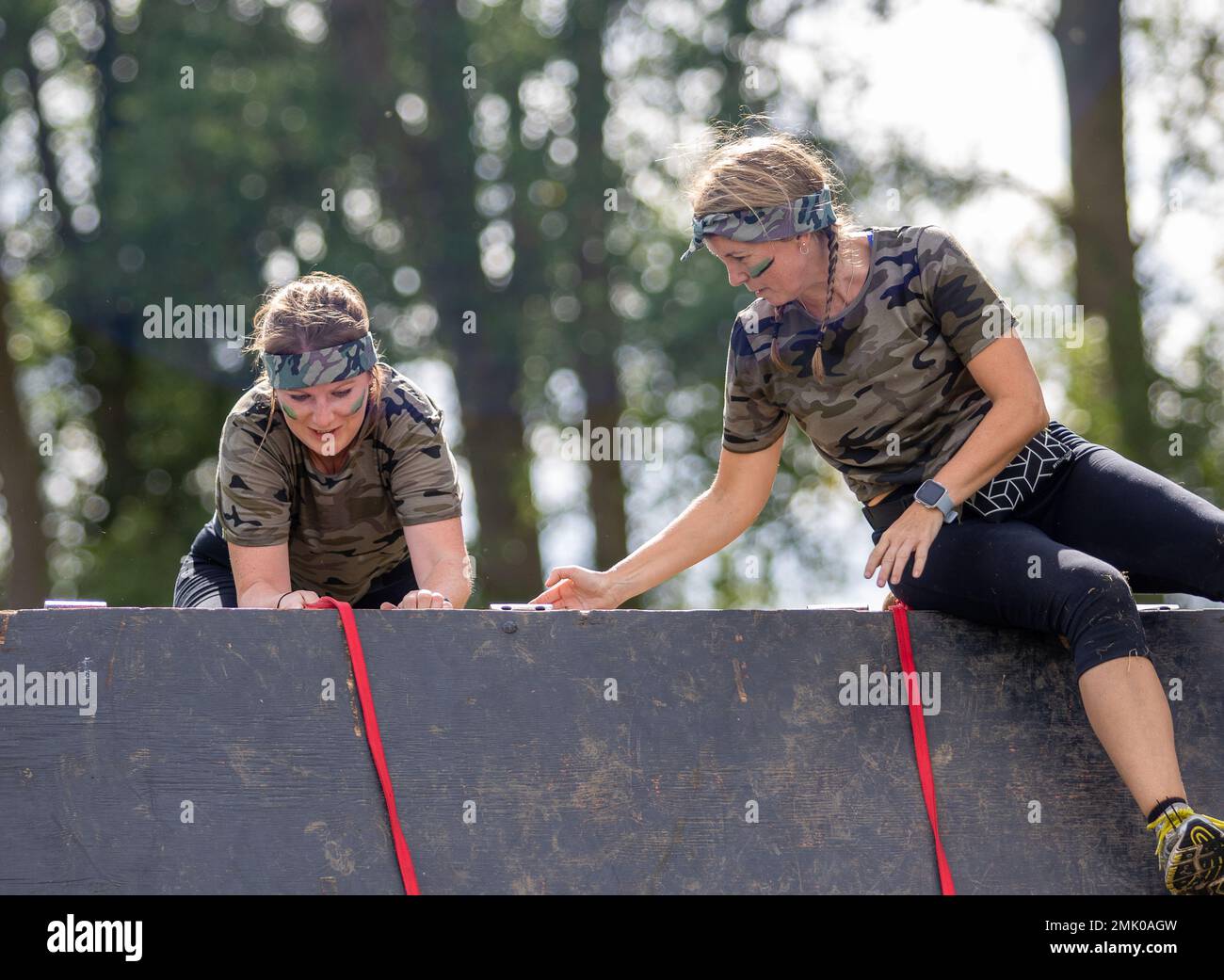 Zombie Evacuation where competitors hopefully complete an assault ...