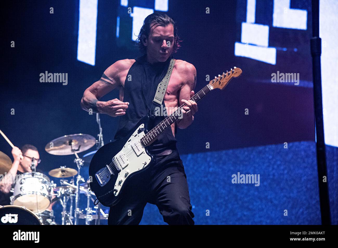 Gavin Rossdale of Bush seen at KAABOO Texas at AT&T Stadium on Friday ...