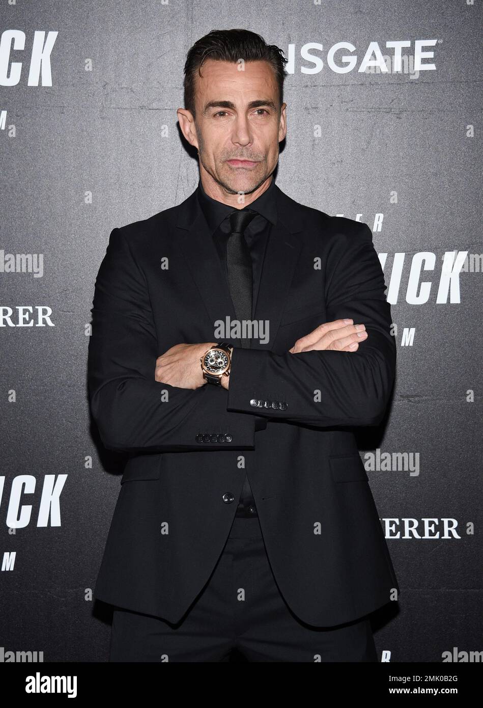 Daniel Bernhardt attends the world premiere of "John Wick: Chapter 3 ...