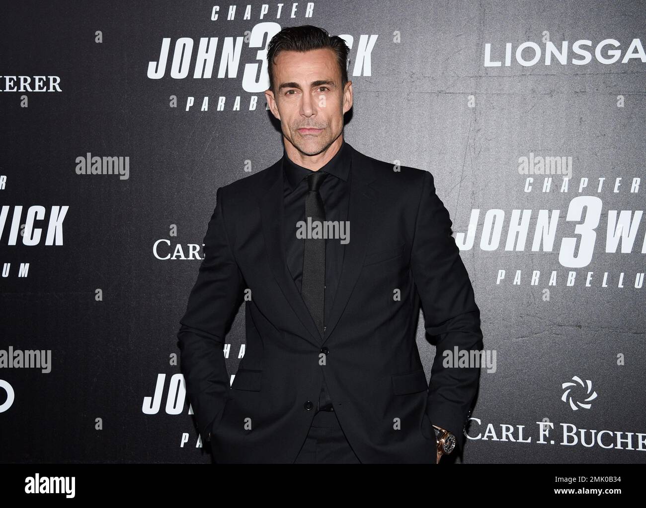 Daniel Bernhardt attends the world premiere of "John Wick: Chapter 3 ...