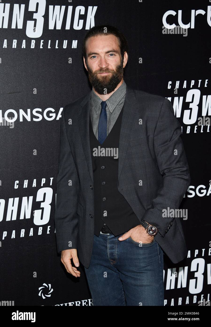 Sam Hargrave attends the world premiere of "John Wick: Chapter 3 ...