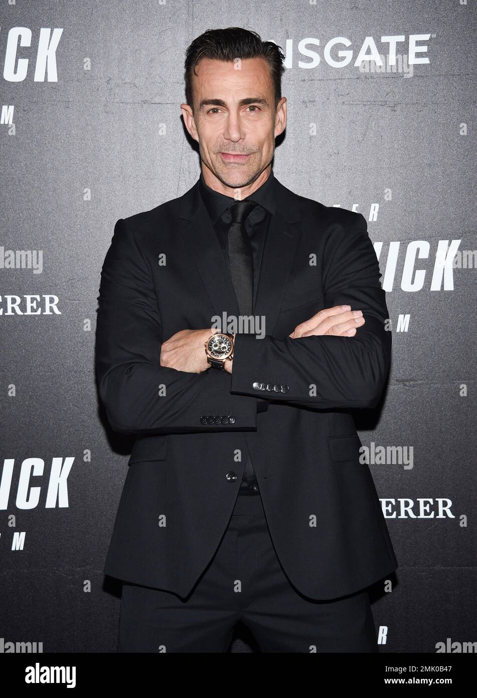 Daniel Bernhardt attends the world premiere of "John Wick: Chapter 3 ...