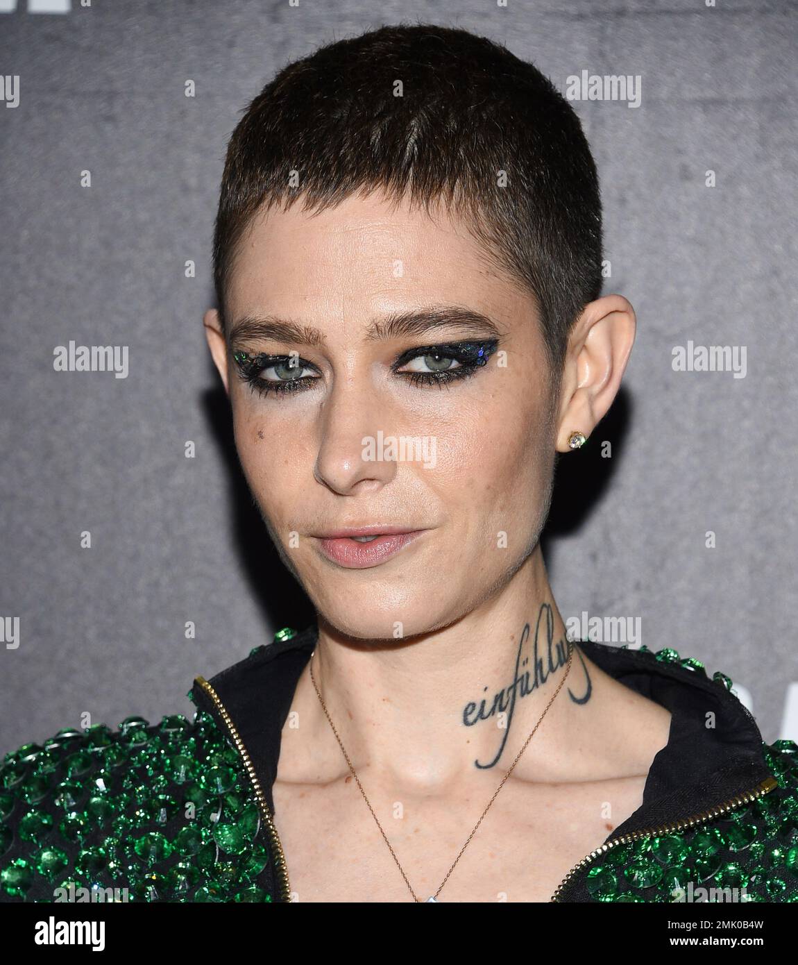 Asia Kate Dillon attends the world premiere of "John Wick: Chapter 3 ...