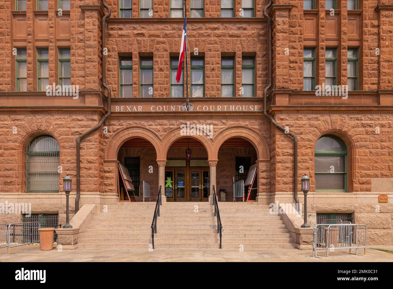 San Antonio, Texas, USA - October 14, 2022: The Bexar County Courthouse ...