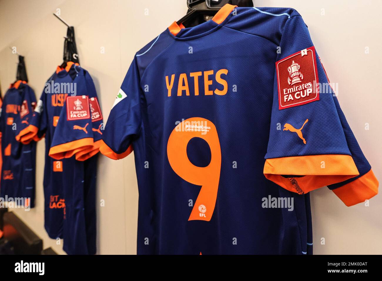 Changing room football shirt hi-res stock photography and images - Alamy