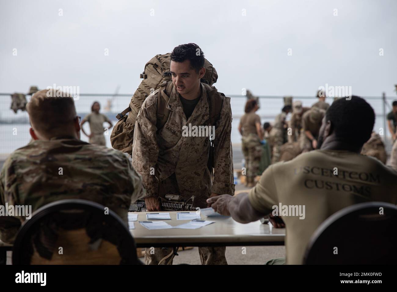 U.S. Army Staff Sgt. Leggett Land, left, and Spc. Julius Land both U.S ...
