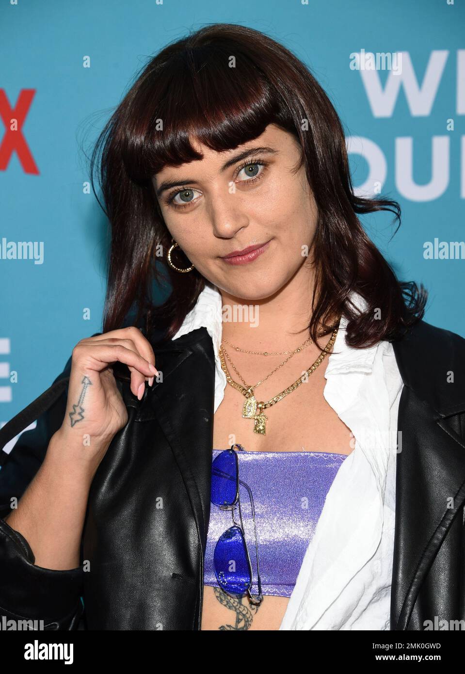 Hannah Dunne attends the premiere of "Wine Country" at The Paris ...