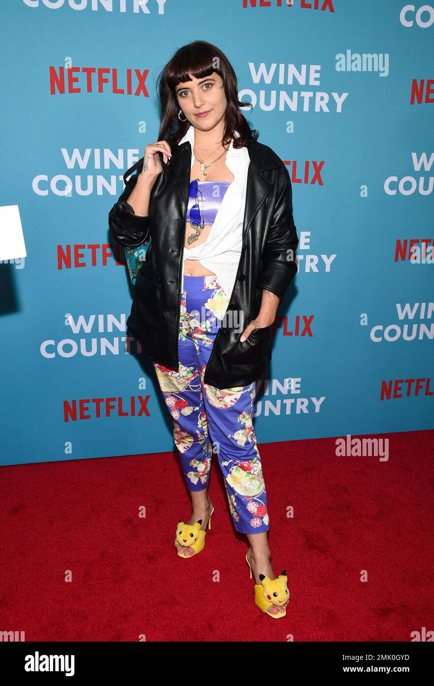 Hannah Dunne attends the premiere of "Wine Country" at The Paris ...