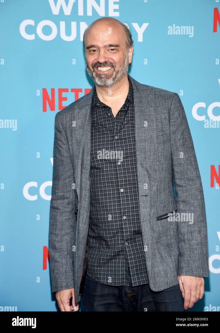 Scott Adsit attends the premiere of "Wine Country" at The Paris Theatre ...