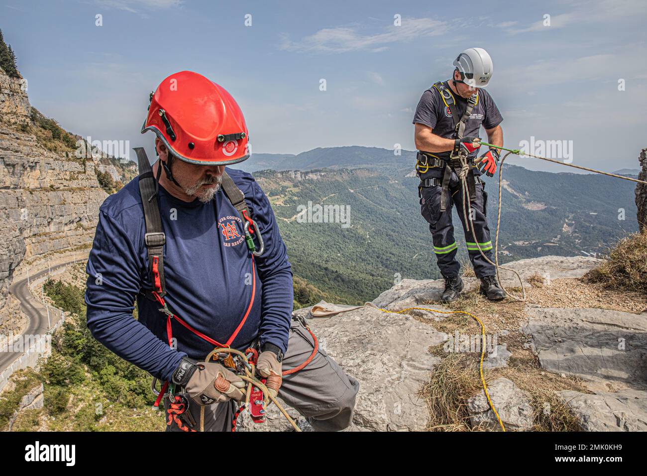 Eric Ashburn, the assistant chief of the Walker County Fire Department ...