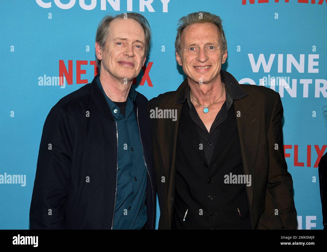 Actors Steve Buscemi, left, and Michael Buscemi attend the premiere of ...