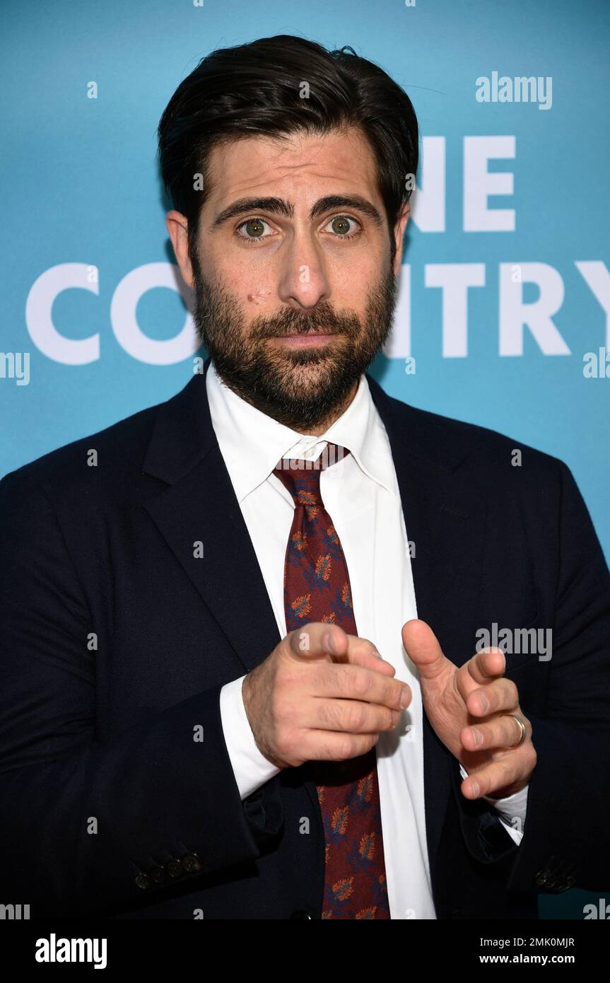 Actor Jason Schwartzman attends the premiere of "Wine Country" at The ...