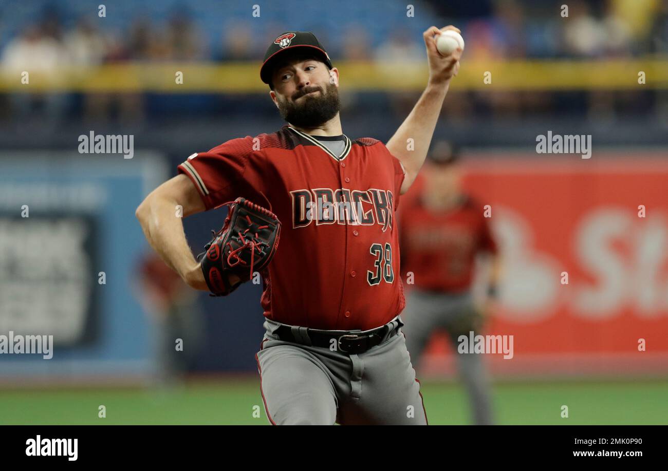 Arizona Diamondbacks starting pitcher Robbie Ray during the first ...