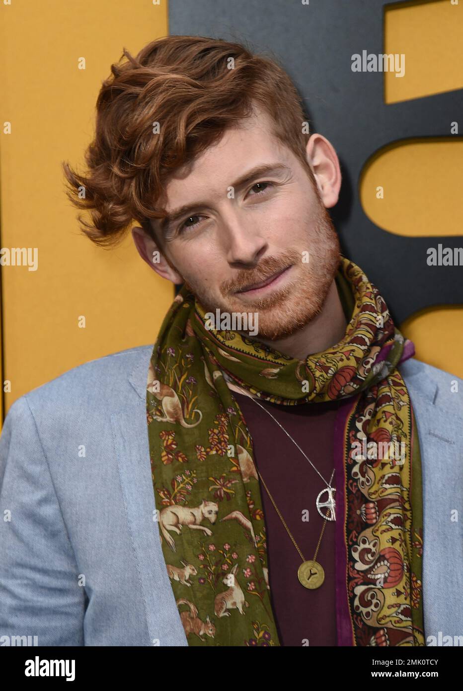 Daniel David Stewart arrives at the Los Angeles premiere of "Catch-22 ...