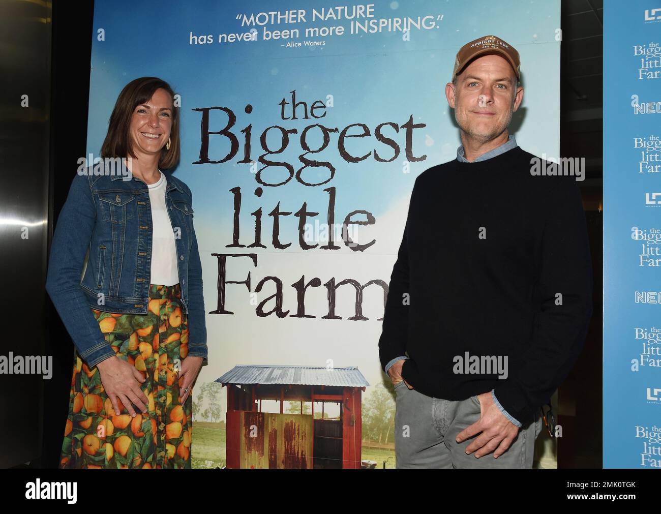 John Chester, right, director/producer/cast member in the documentary ...