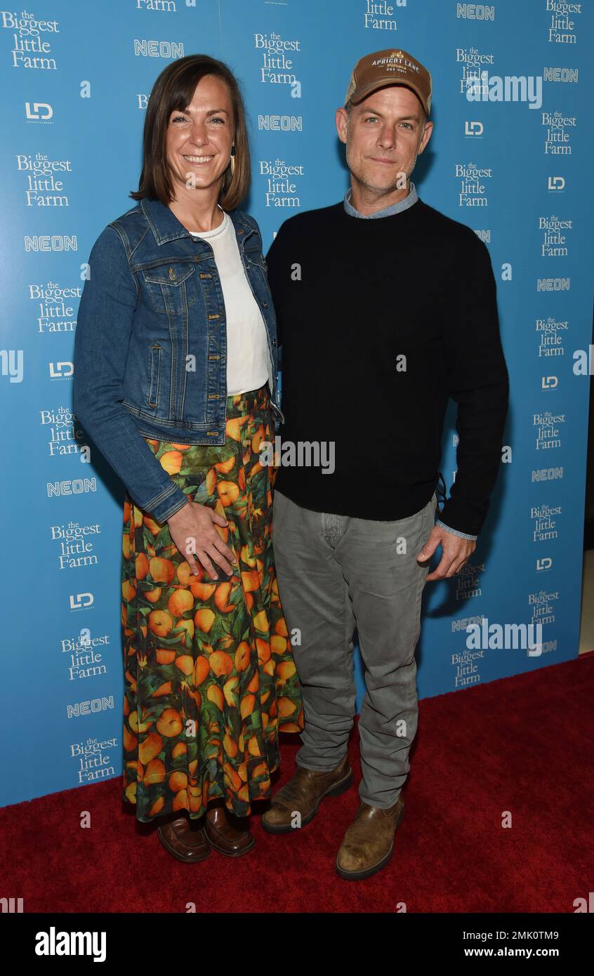 John Chester, right, director/producer/cast member in the documentary ...