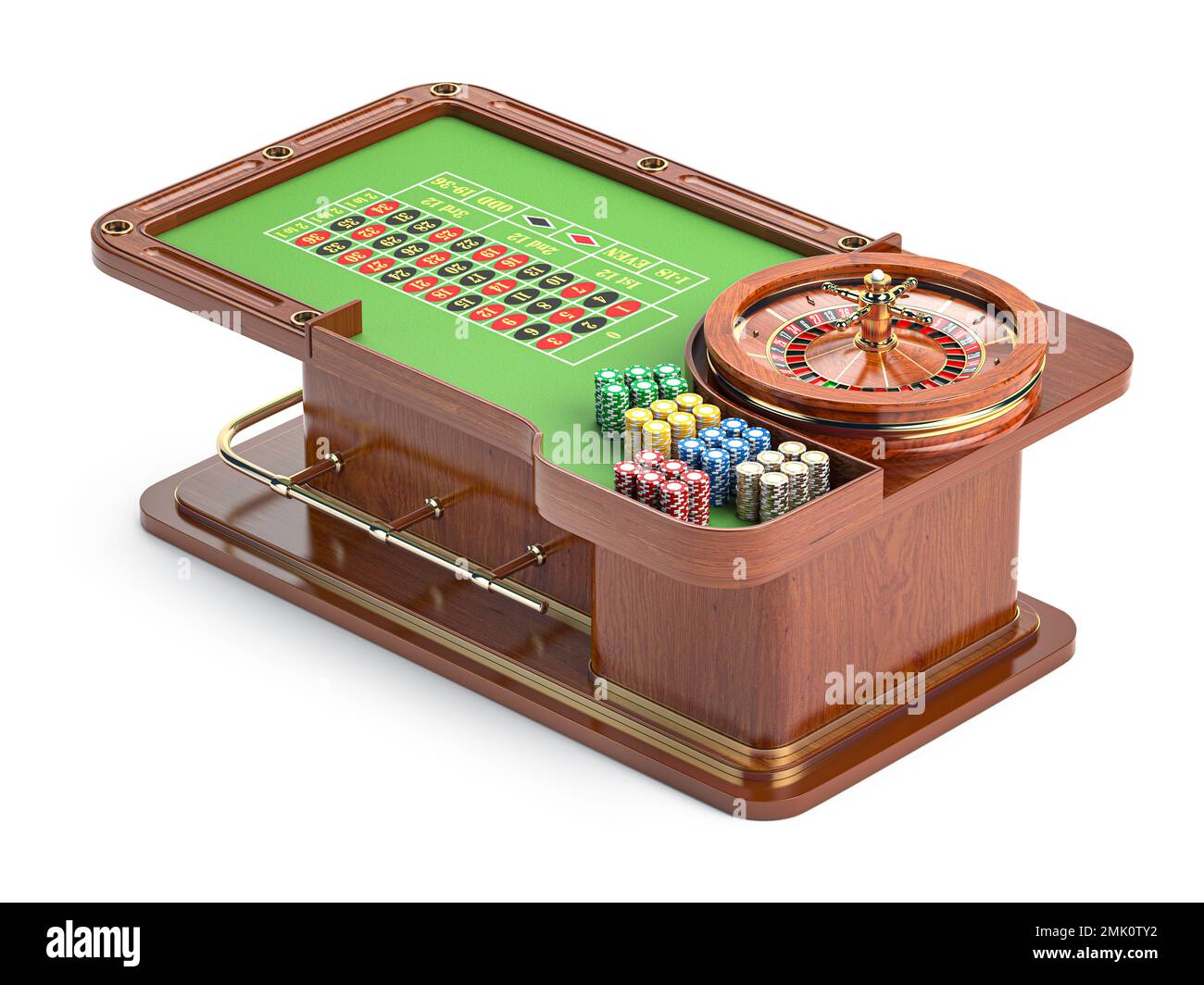 White ball on roulette wheel Cut Out Stock Images & Pictures - Alamy