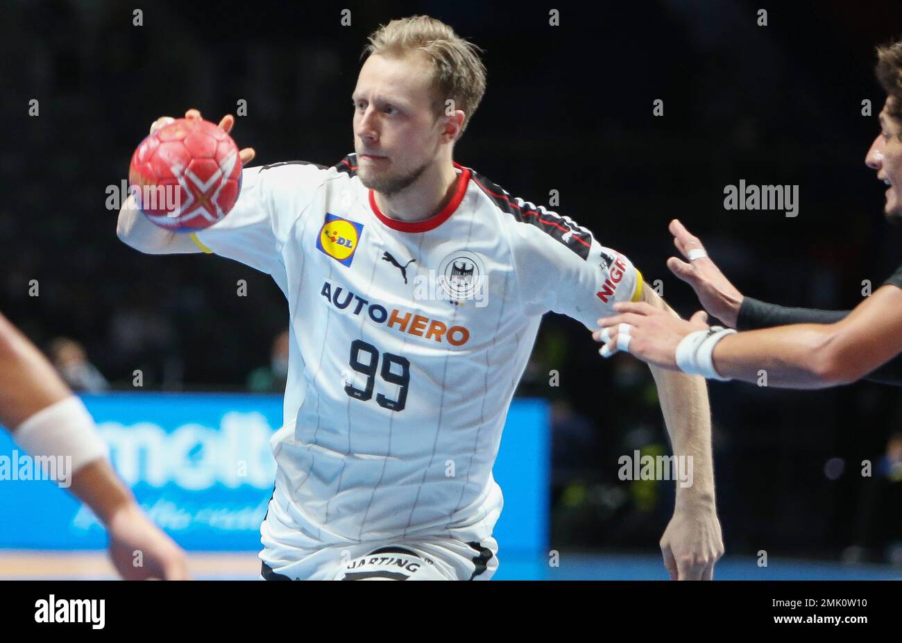 Luca Witzke of Germany during the IHF Men's World Championship 2023 ...