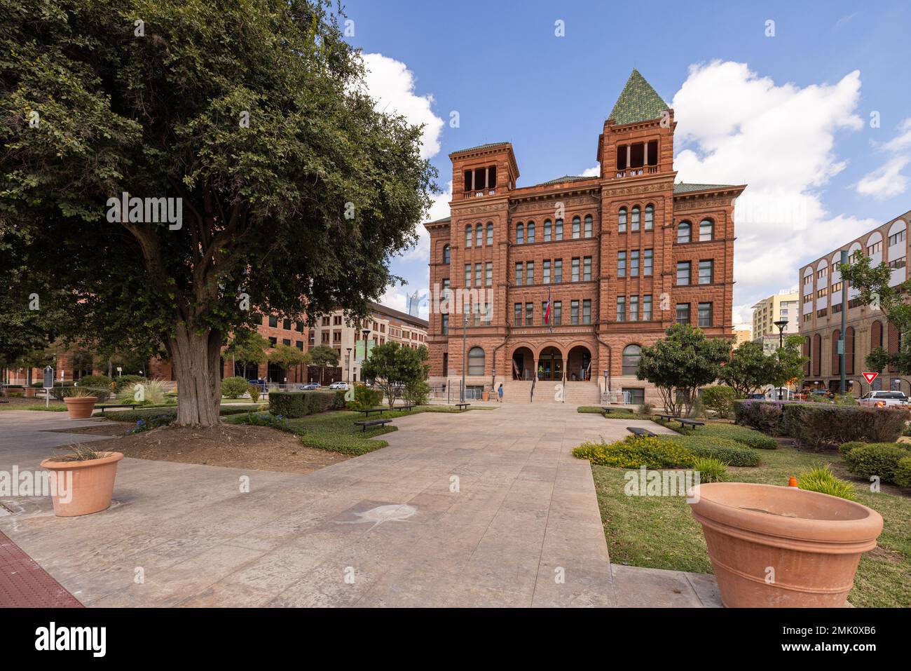 San Antonio, Texas, USA - October 14, 2022: The Bexar County Courthouse ...