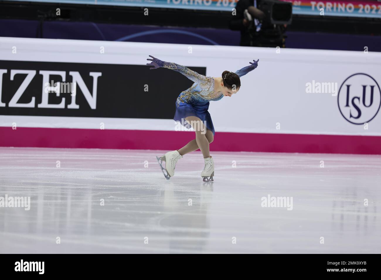 Isabeau Levito of United States of America competes during the ISU ...