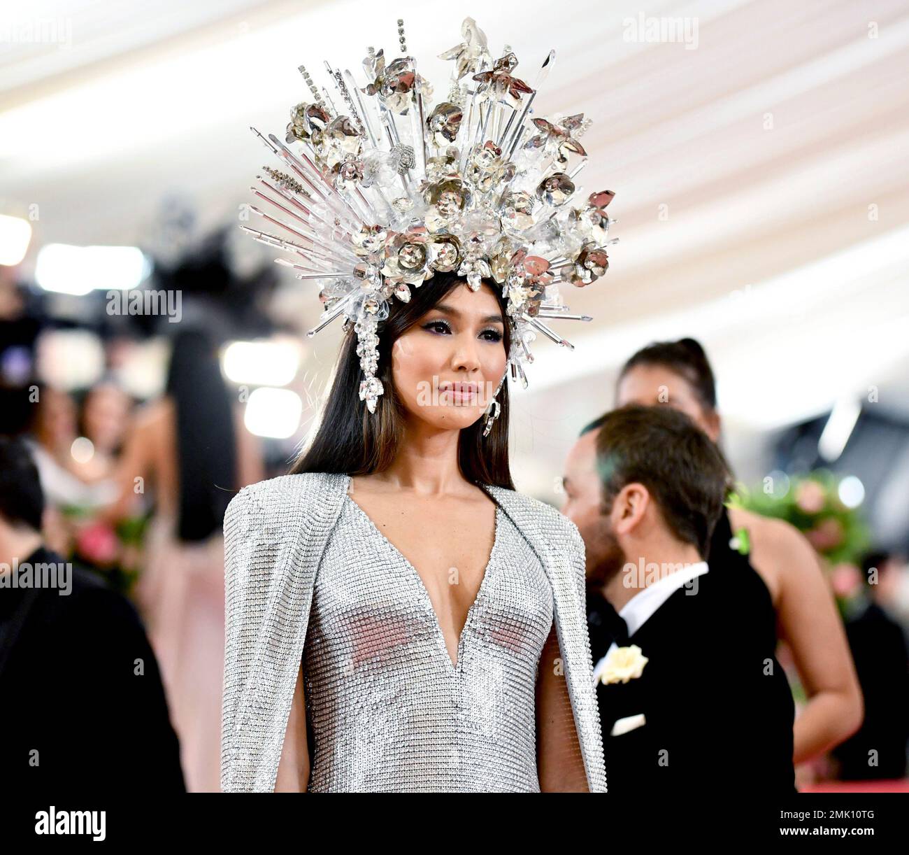 Gemma Chan attends The Metropolitan Museum of Art's Costume Institute ...