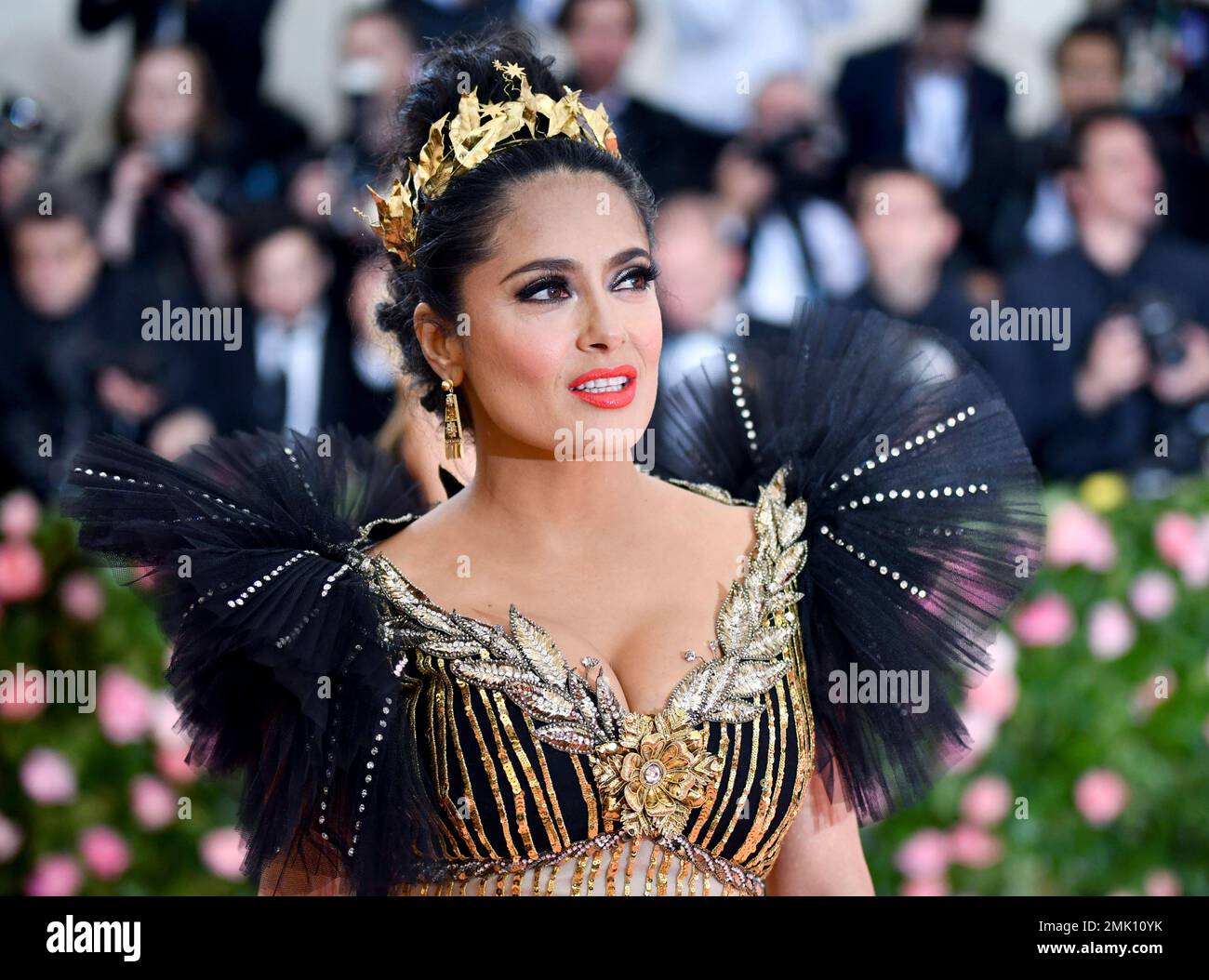 Salma Hayek attends The Metropolitan Museum of Art's Costume Institute ...
