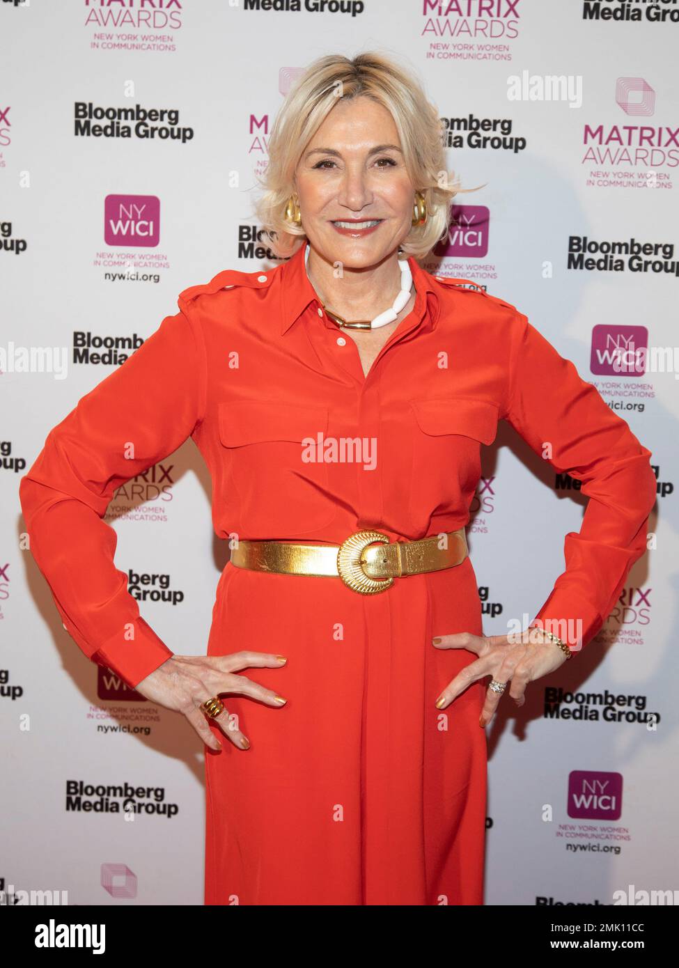 Susan Magrino attends the Matrix Awards at the Sheraton New York Times ...