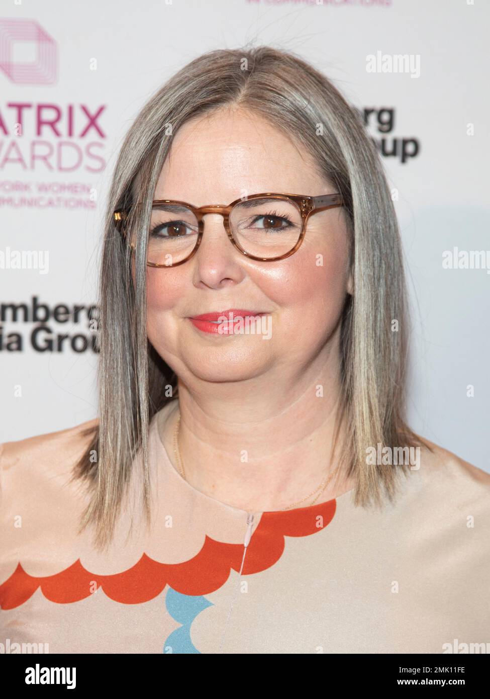 Kate Lewis attends the Matrix Awards at the Sheraton New York Times ...