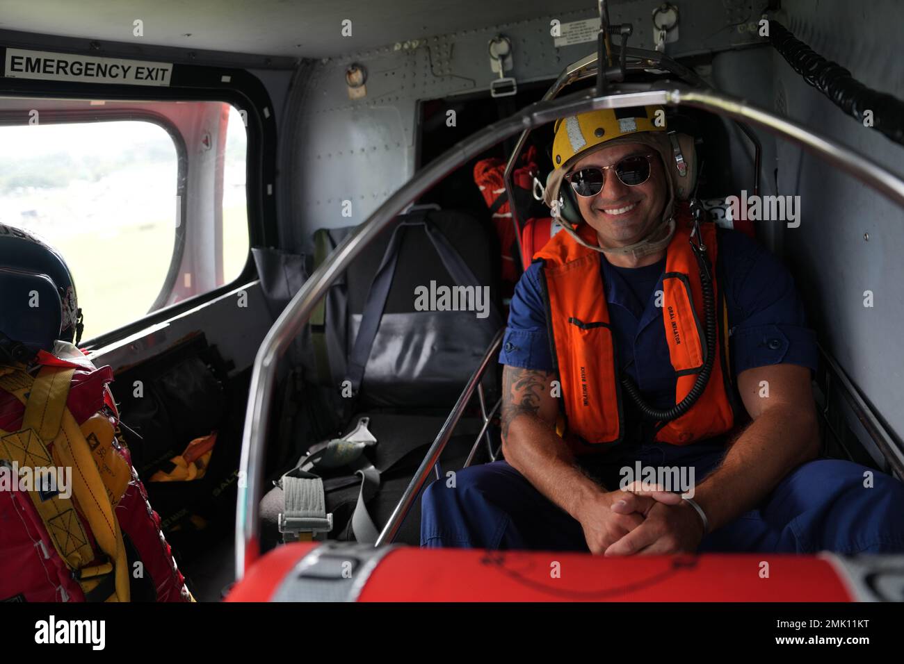 U.S. Coast Guard Petty Officer 1st Class Nathaniel Romeo, a Machinery ...