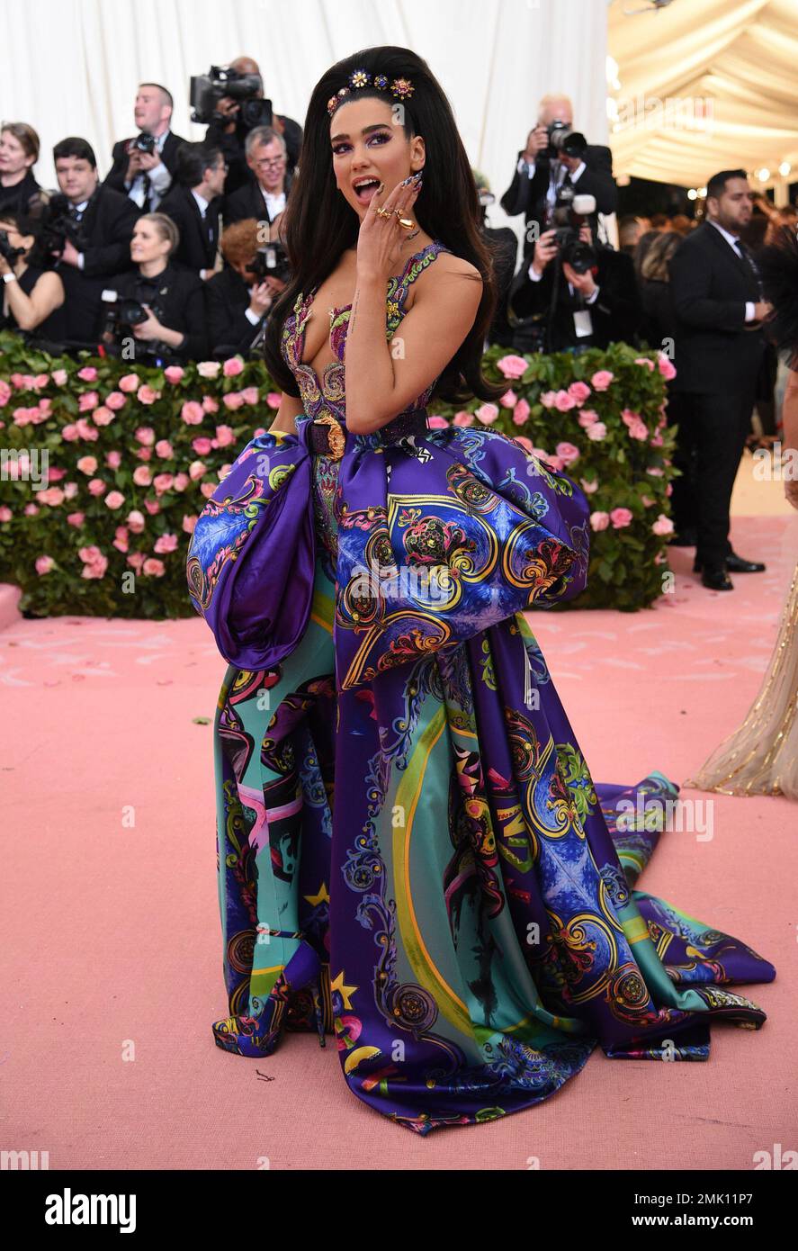 Dua Lipa attends The Metropolitan Museum of Art's Costume Institute ...