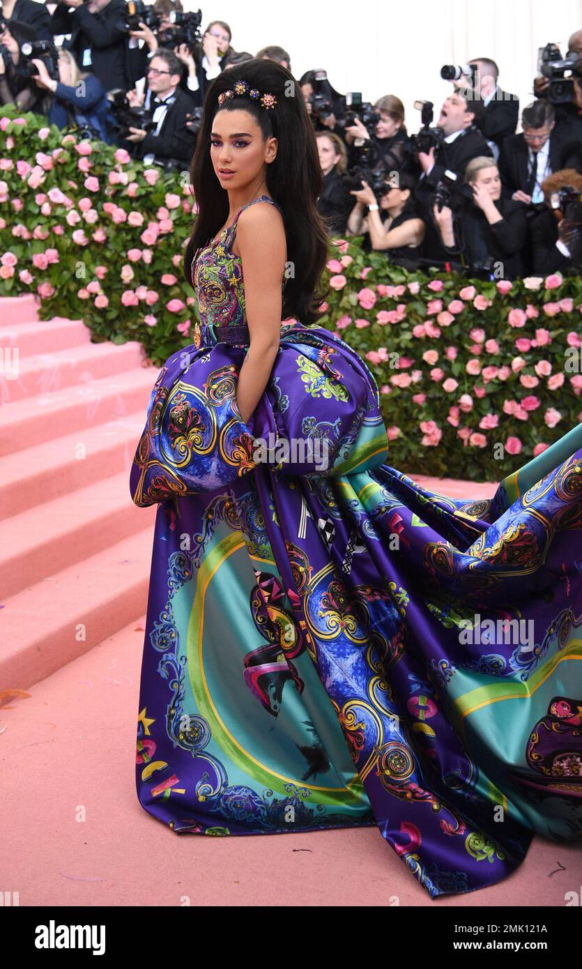 Dua Lipa attends The Metropolitan Museum of Art's Costume Institute ...